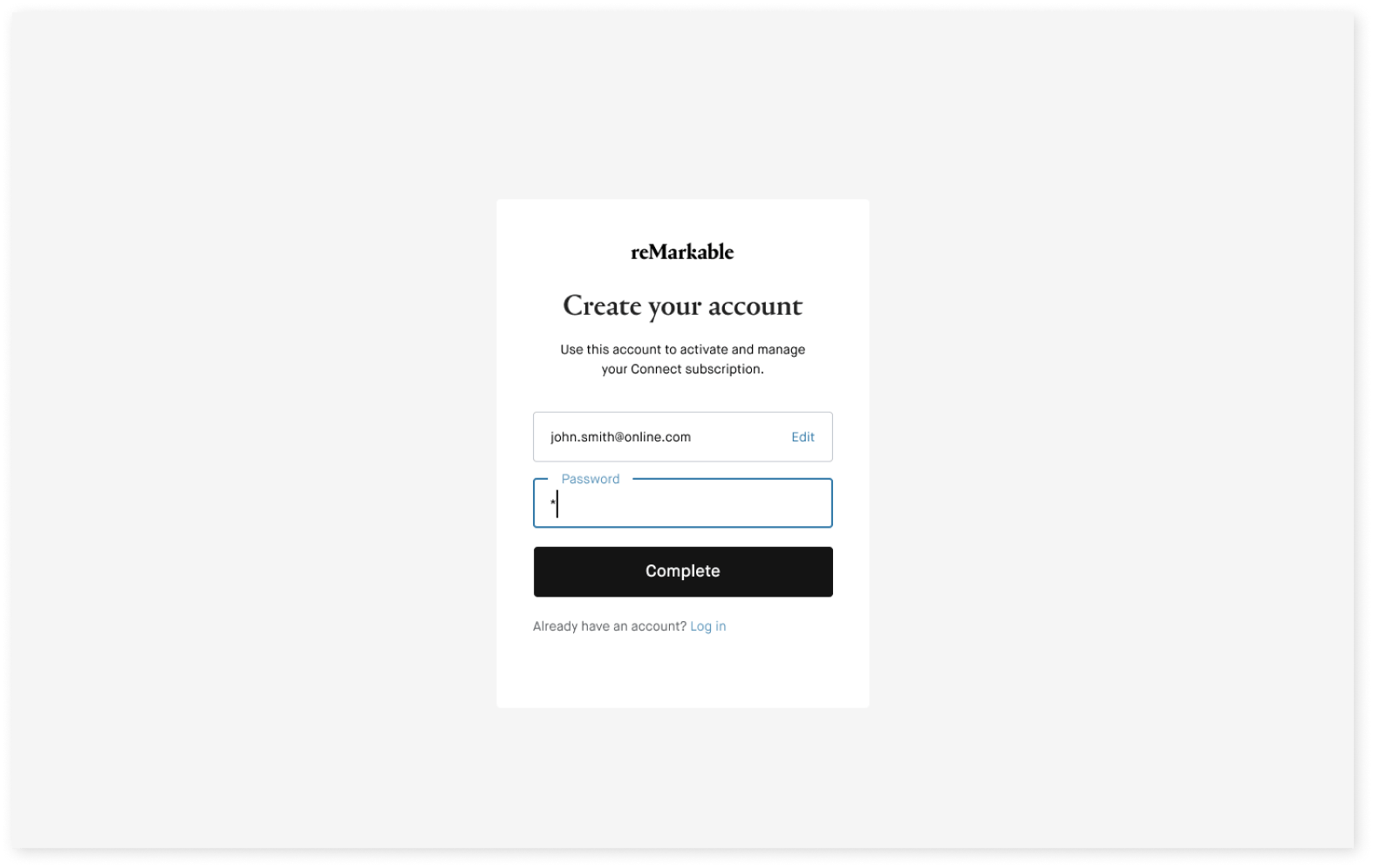 How to activate your Connect subscription