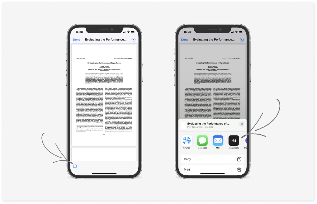 Importing and exporting files